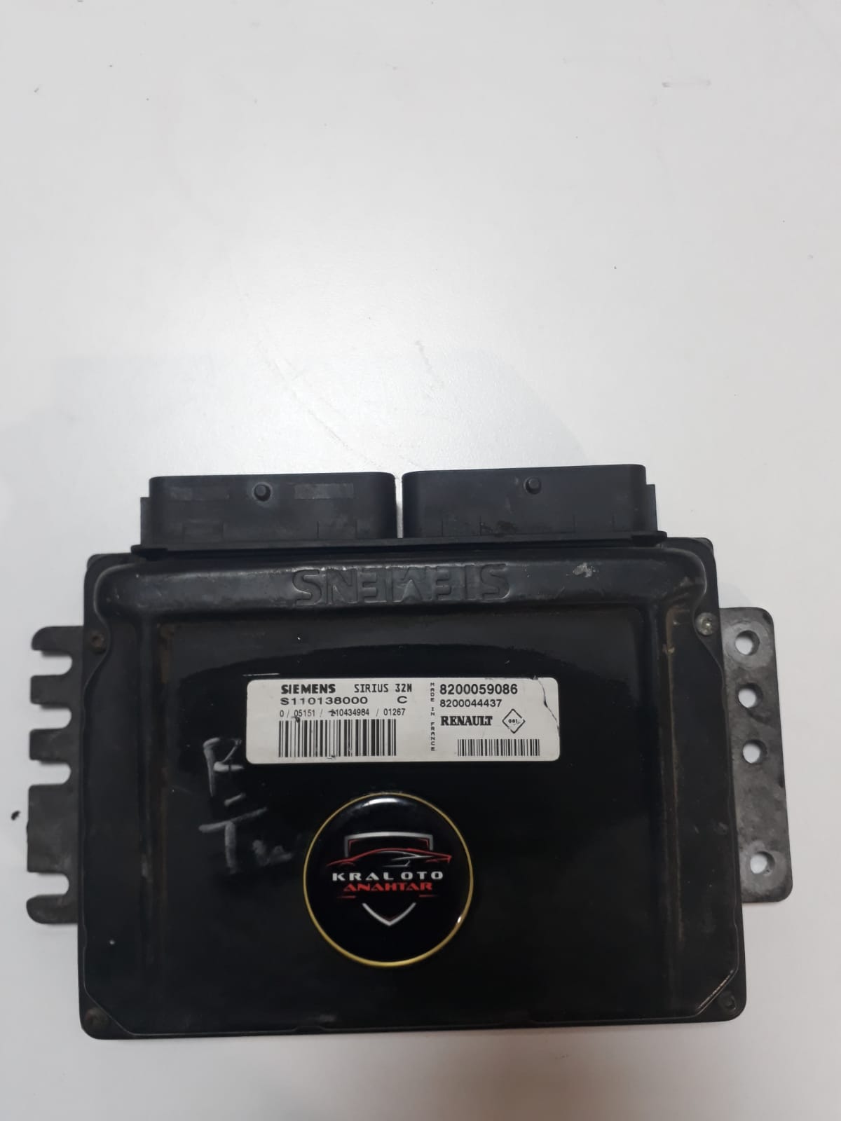 Siemens SIRIUS 32N ECU Beyin S110138000 8200059086 Renault 1.4 – 1.6 ...